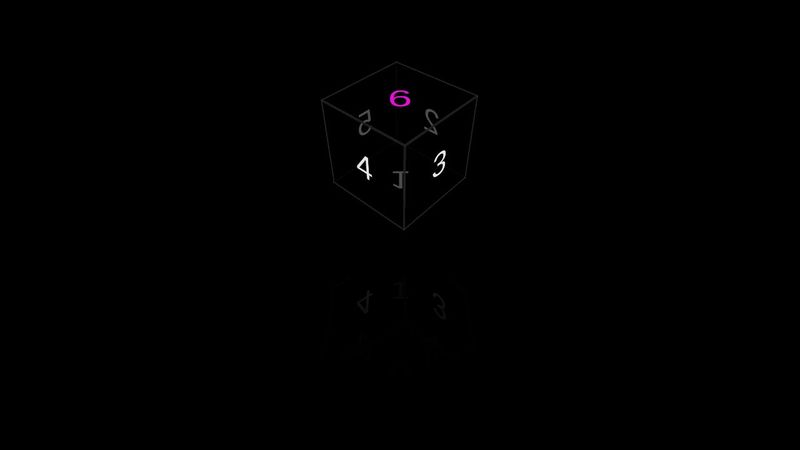3D Interactive Cube with Rotating Sides using CSS3 and JavaScript