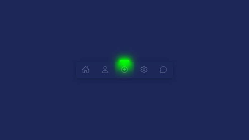 Glassmorphism Menu Indicator Using Css And Javascript Magic Menu 7878