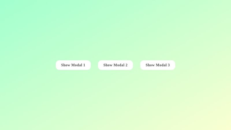 Modal using JS