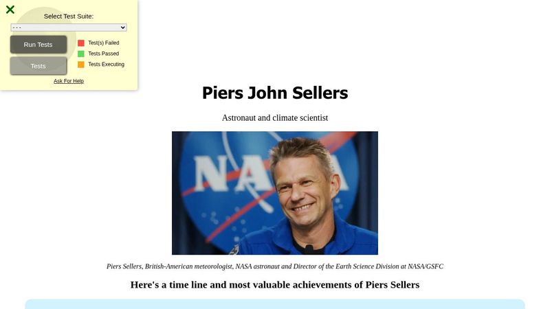 Tribute page - HTML, CSS
