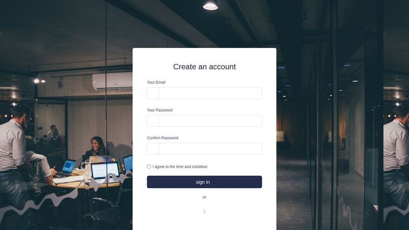 how to create registration form Html/CSS