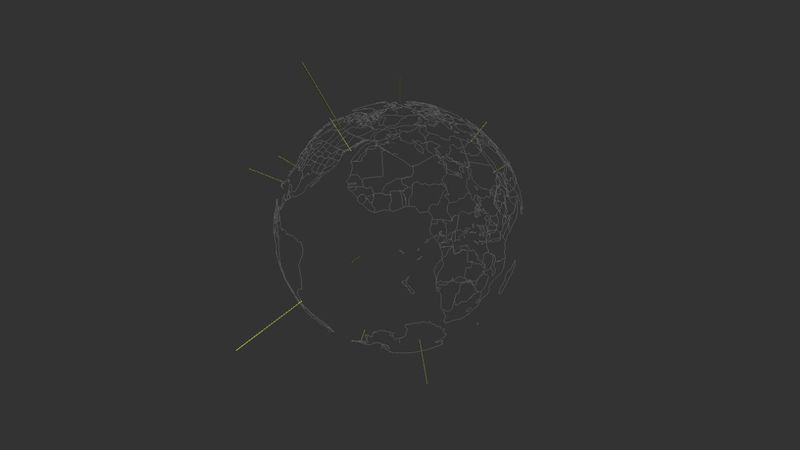 WebGL globe - three.js