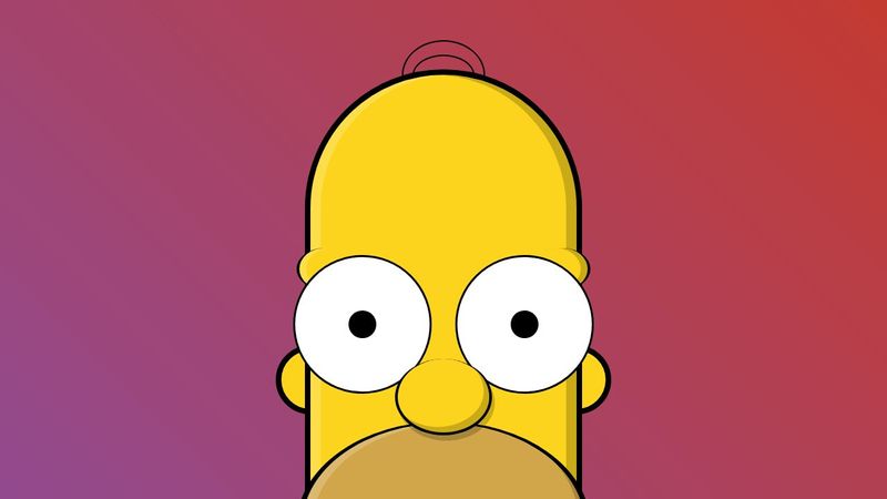 Drawing Homer Simpson using CSS