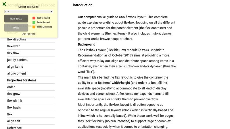 flexbox documentation