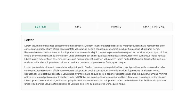 How to create the Tabs using HTML CSS and Javascript - CSS Tabs