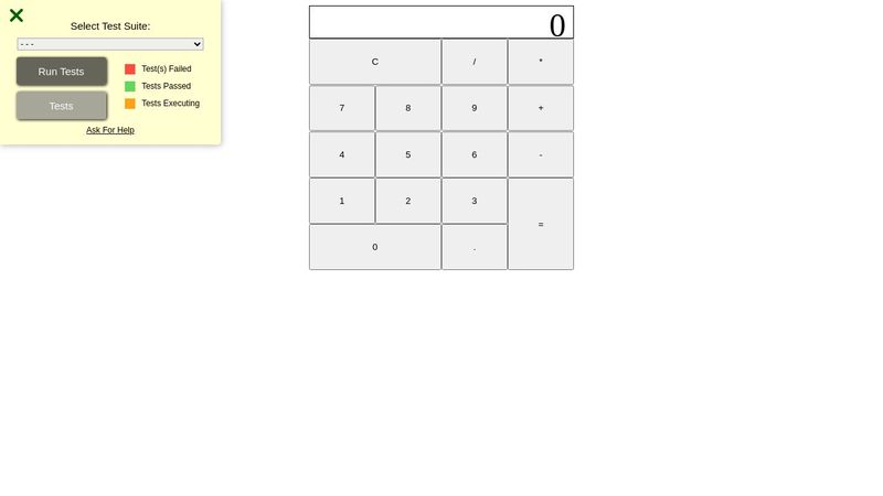 React Calculator (Project for Freecodecamp)