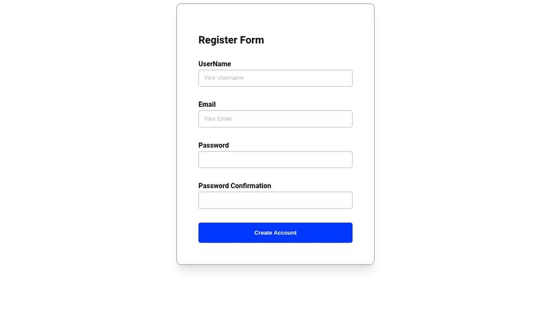 Form Validation