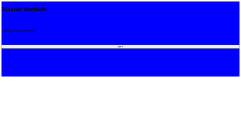 Codepen A Pen By Mandar Borhade