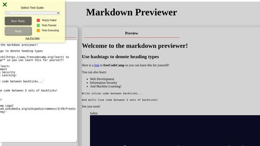 Markdown Not Working On My Code Pen No Idea Why Javascript The Freecodecamp Forum