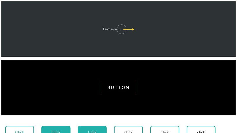 pure css button animation