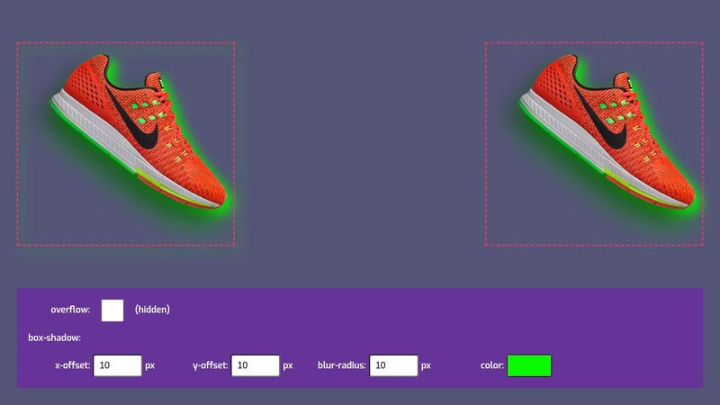 drop-shadow & overflow: hidden