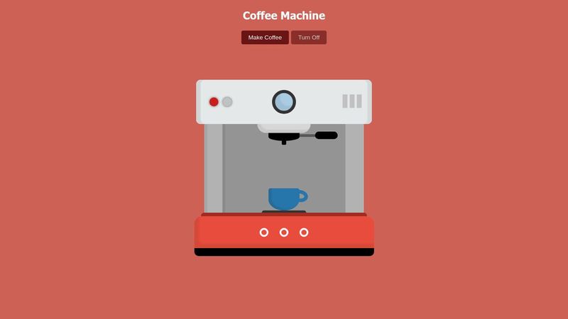 Css Coffee Machine