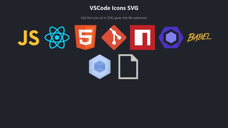 VSCode Icons SVG