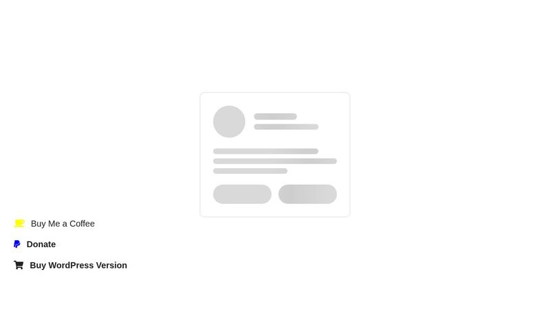 Skeleton Loading Animation Using HTML and CSS - Light