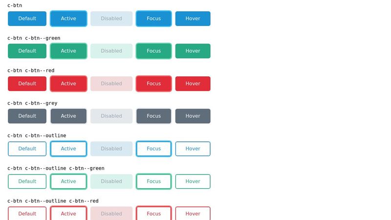 Buttons: CSS Custom Props