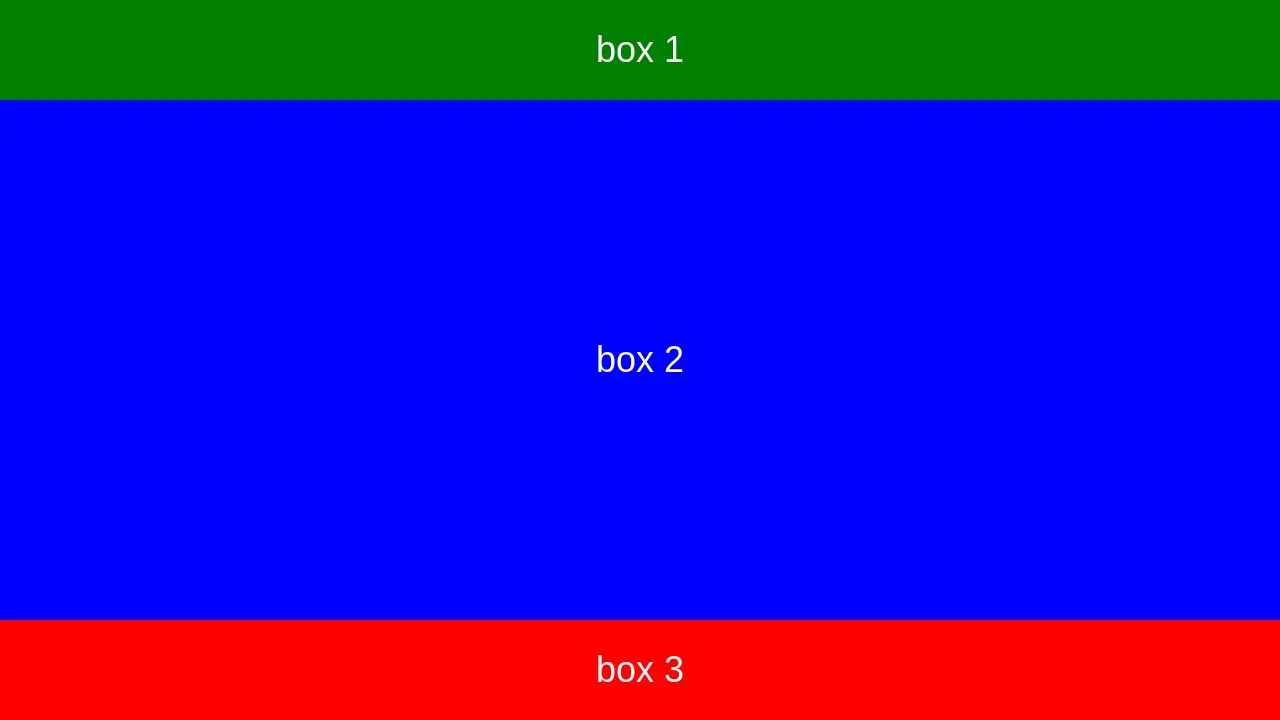 Flexbox: Fill Vertical Space (100% Height)
