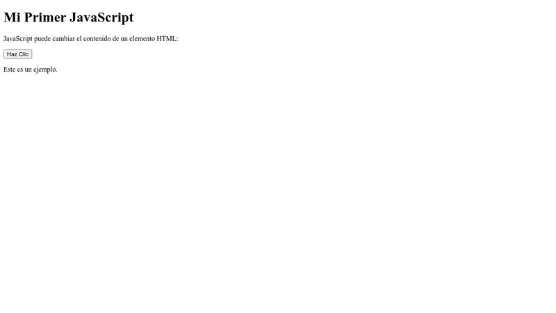HTML JavaScript Change Content html-javascript-change-content