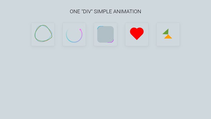 ONE "DIV" SIMPLE ANIMATION