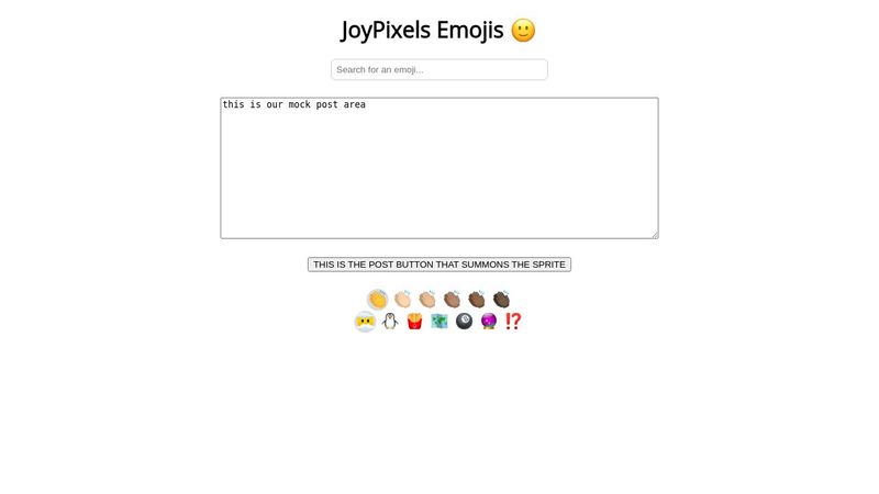 Joypixels Emoji Picker (JANK EDITION)