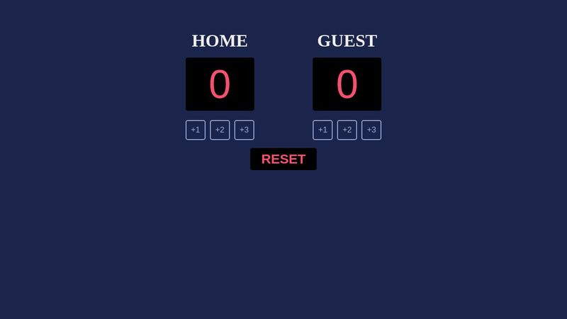Score Counter App