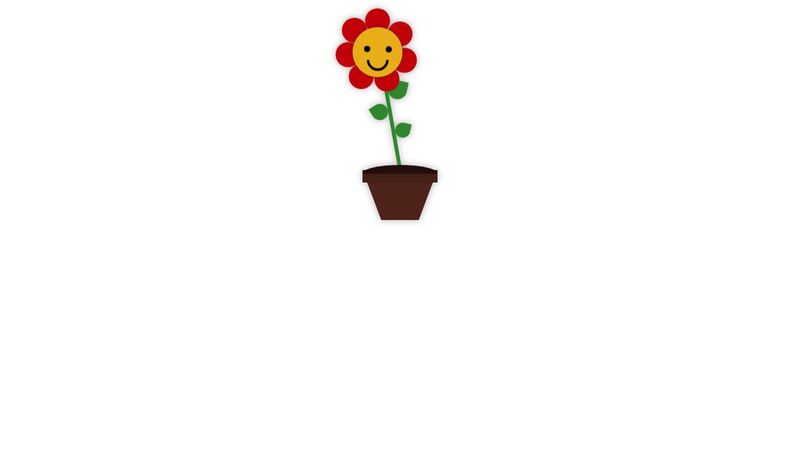 MOVING FLOWER ON CSS