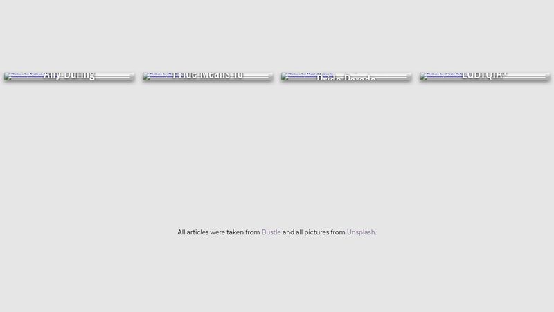 CSS only responsive article card with outline hover effect