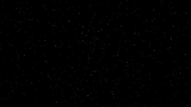 Going through the starry sky css animation