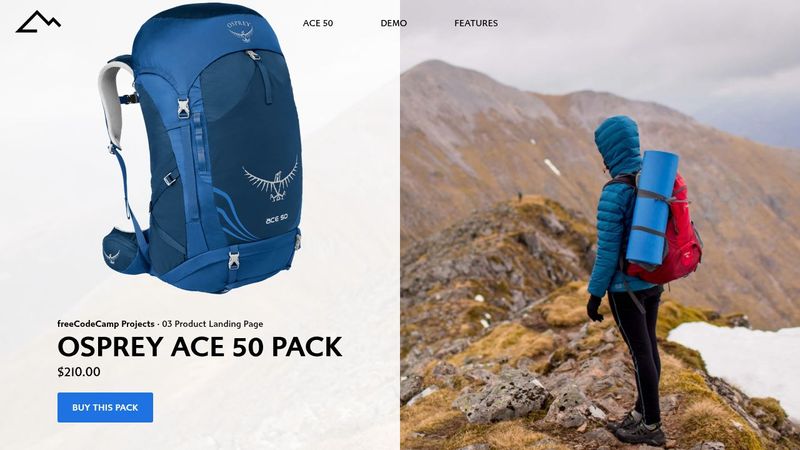 freeCodeCamp Projects · 03 Product Landing Page