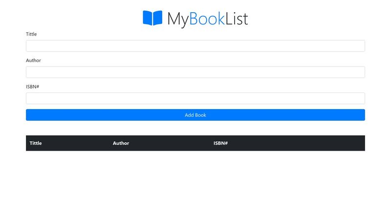 BookList App