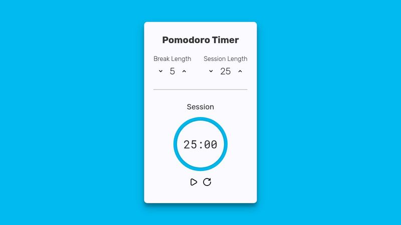 Pomodoro Timer React