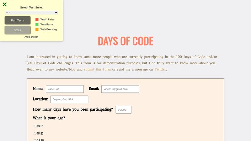 Days of Code Survey