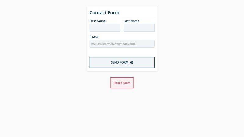 Contact Form - Simple Form Validation