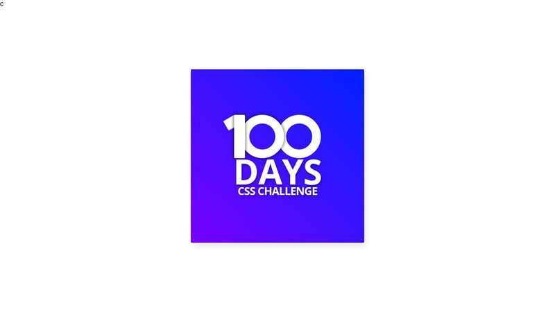 Day #1: 100 Days CSS