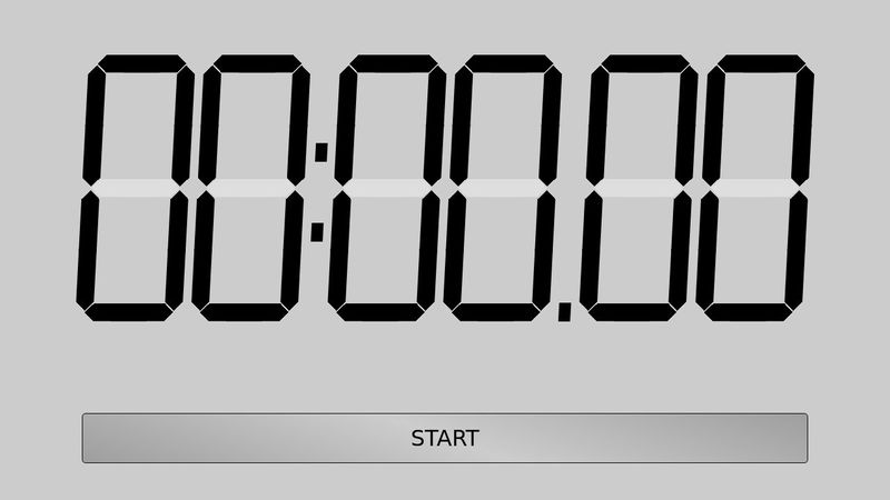 Digital Timer in CSS
