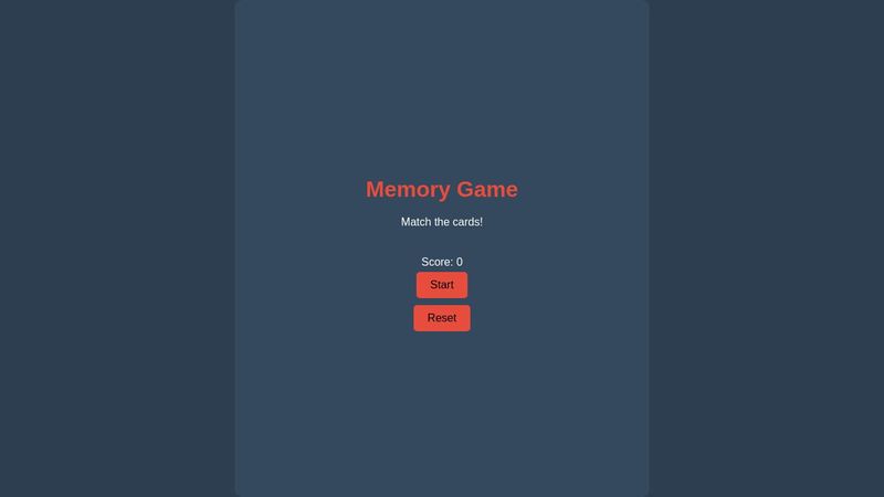 Memory Game