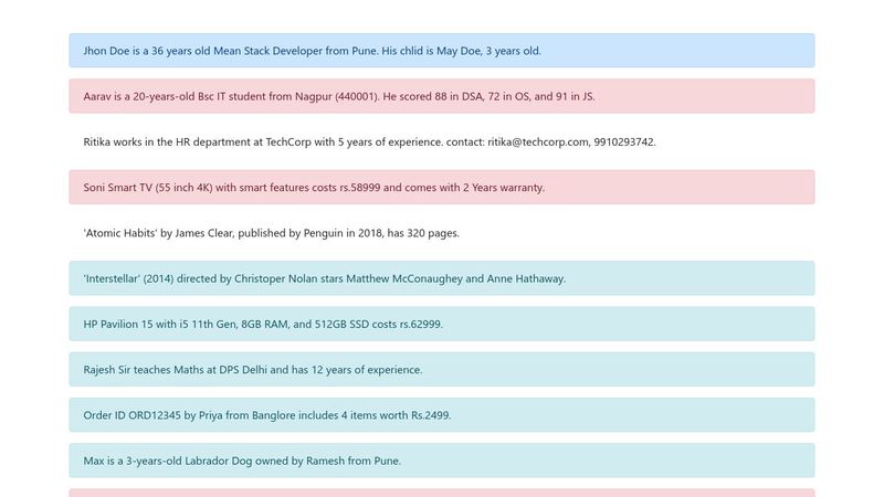 STRING INTERPOLATION NESTED OBJECT