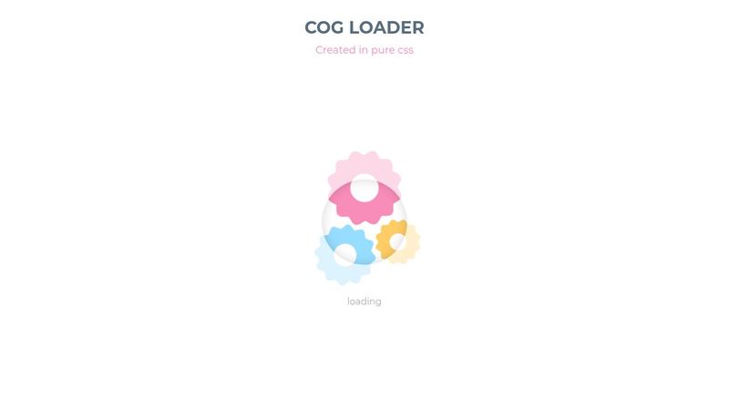 Cog loading animation