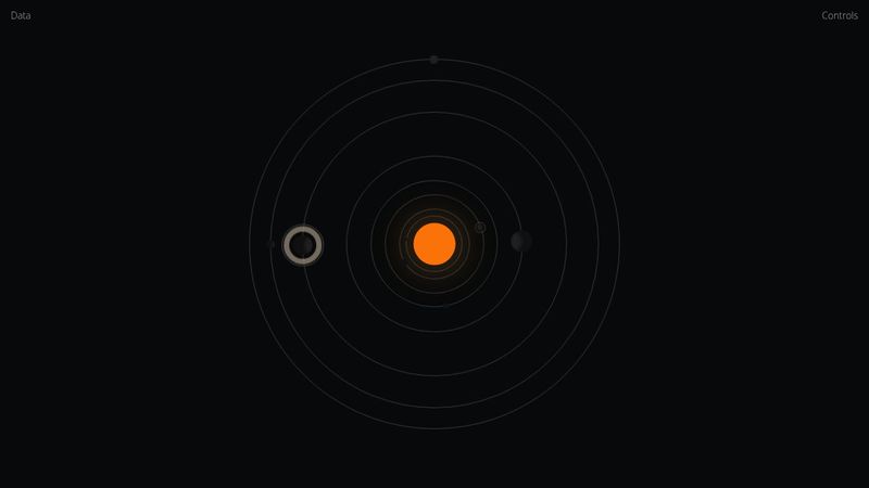 Css 3d Solar System