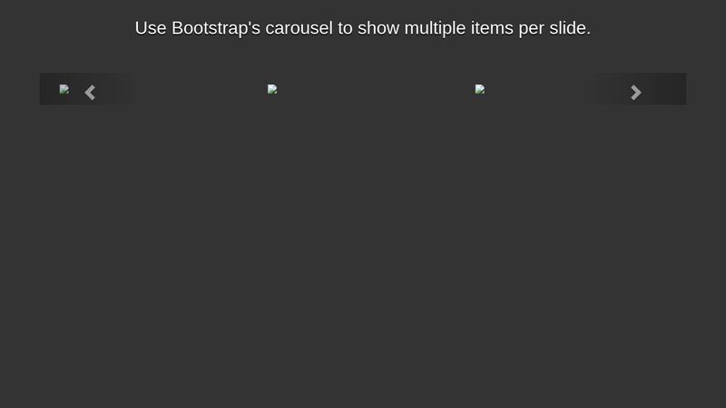 Bootstrap multi slider