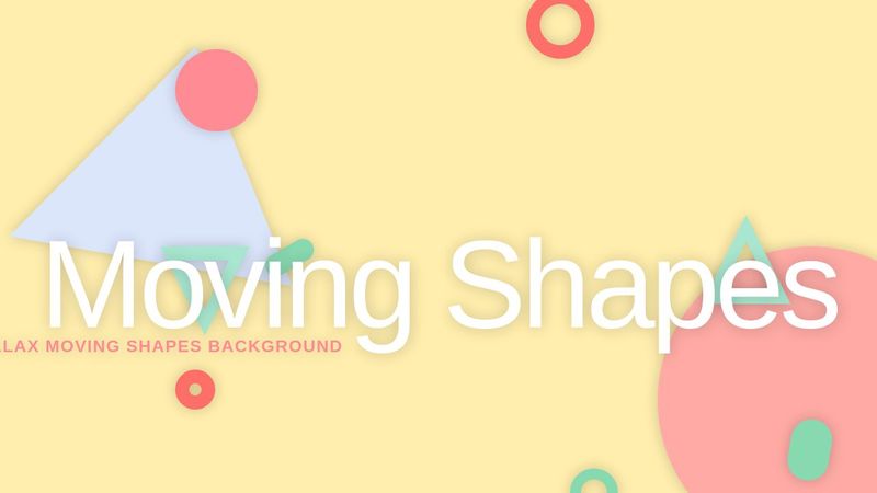 moving shapes