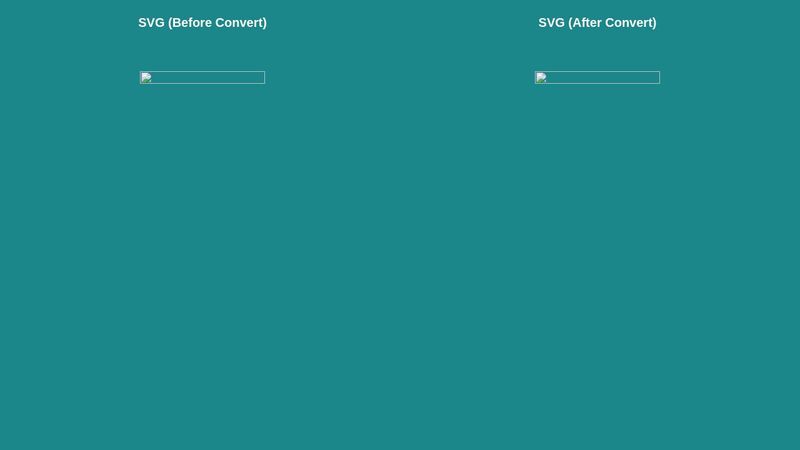SVG Image to SVG Code Convert