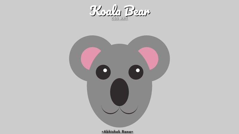 Koala Bear | CSS Art