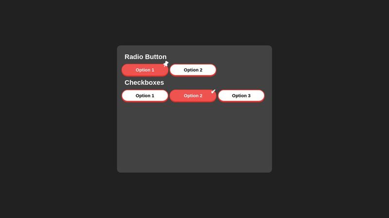 Custom Checkbox & Radio Button