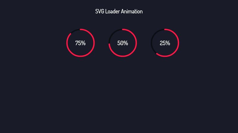 SVG Loader Animation