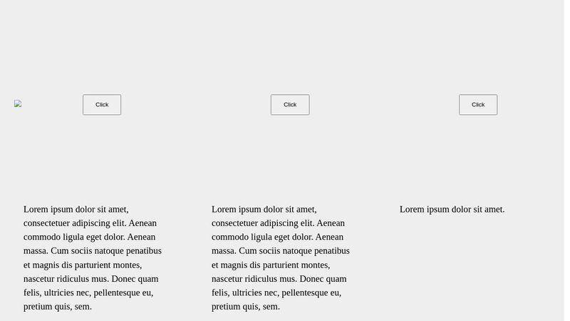 Flexbox: Equal height columns with responsive images