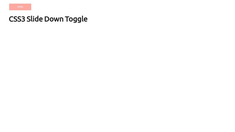 Toggle Switch Css3