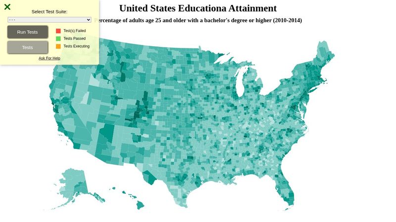 D3.js: Choropleth Map
