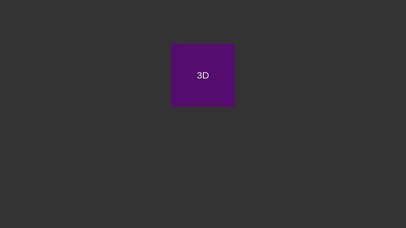 css tile hover - 3d box