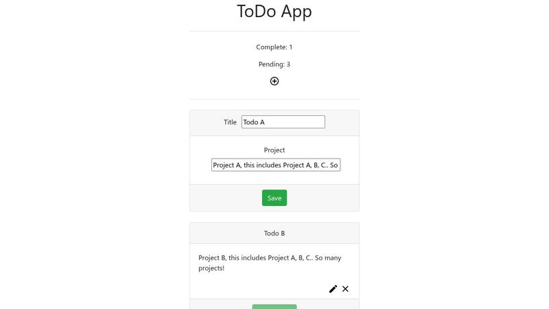 VueJS: Simple ToDo App