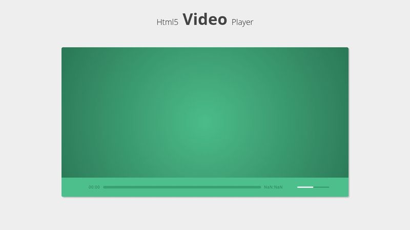 HTML5 Player with jQuery
